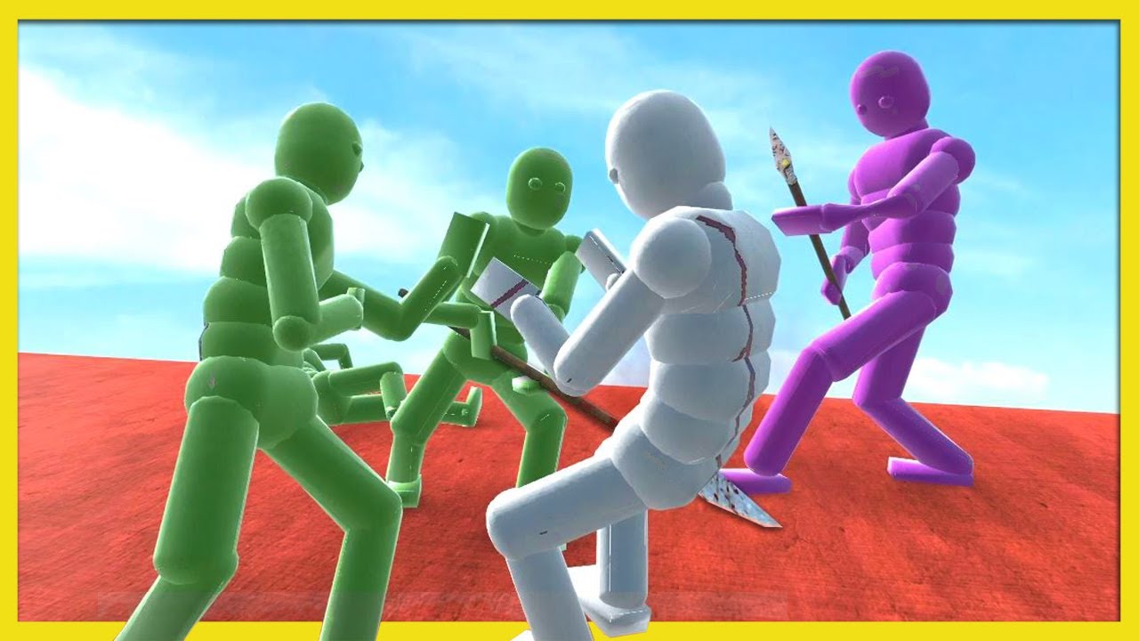 NPC Wars [AI NPC Fight with Active Ragdoll Physics] #12 - YouTube