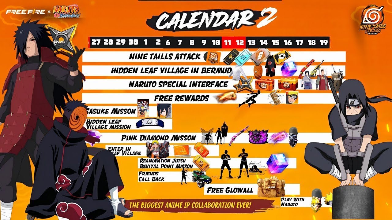 Naruto Event Chapter - 2 Event | Free Fire New Event | Ff New Event ...