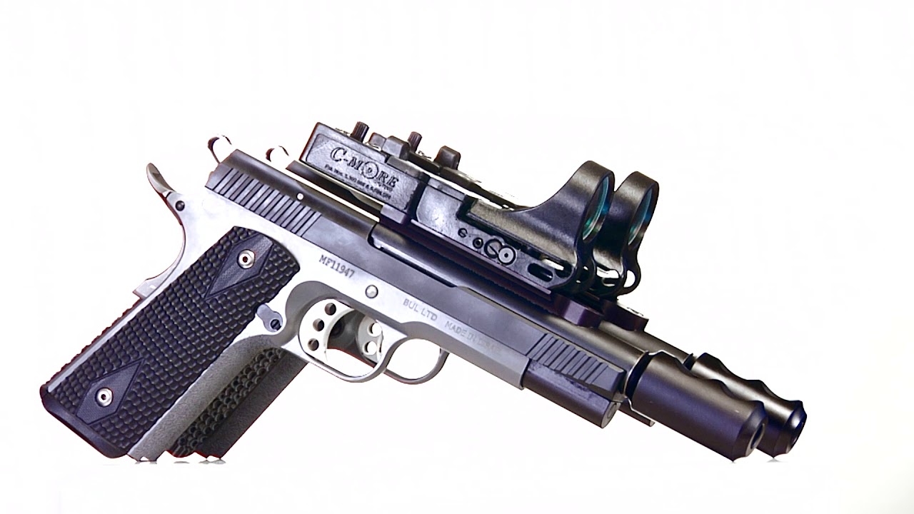 Bul 1911 with Tactical Solutions 2211 Conversion Allchin Mount and ...