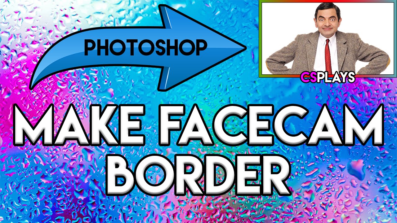 How To Make Facecam Border In Photoshop YouTube how-to-make-facecam-border-in-photoshop-youtube