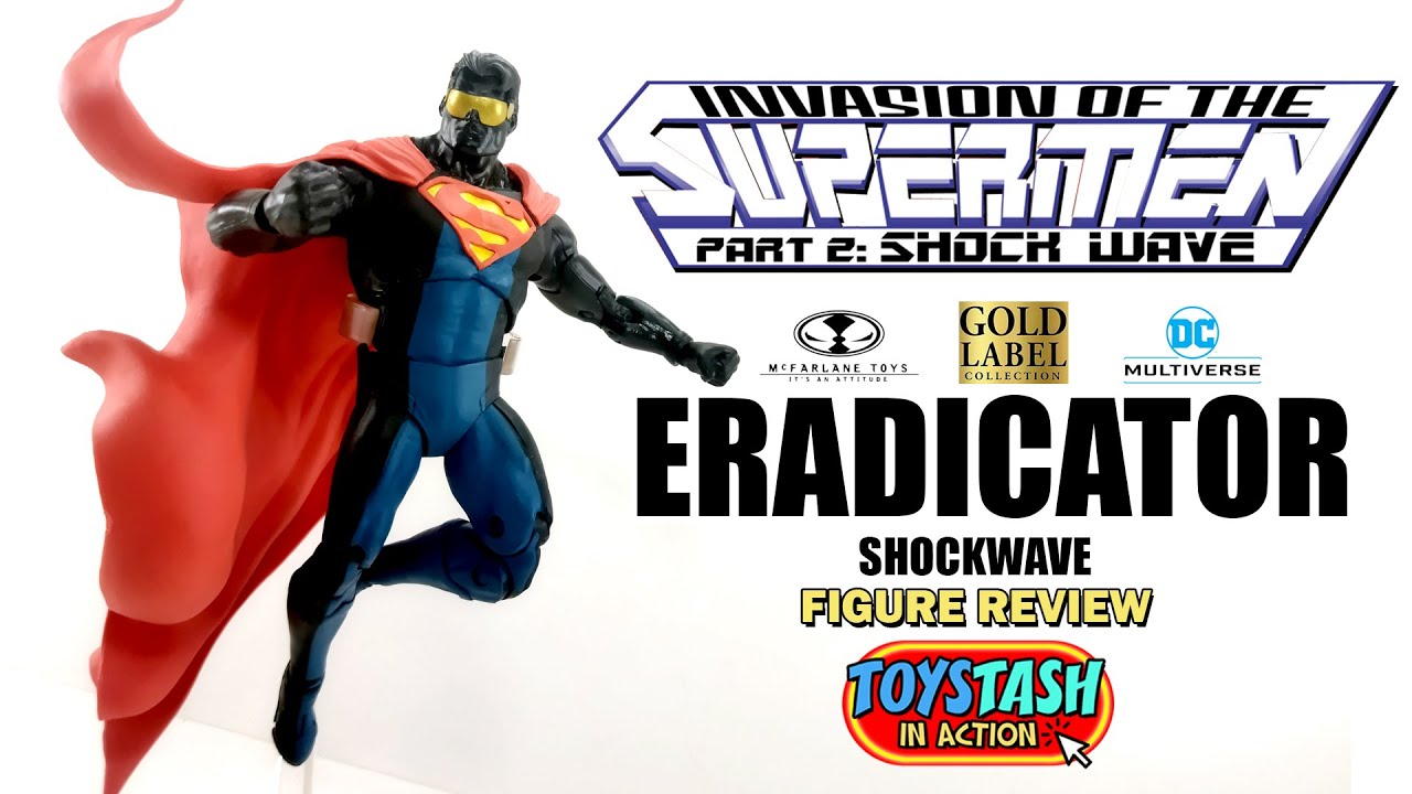 Mcfarlane Toys Gold Label Eradicator Figure Review! - YouTube