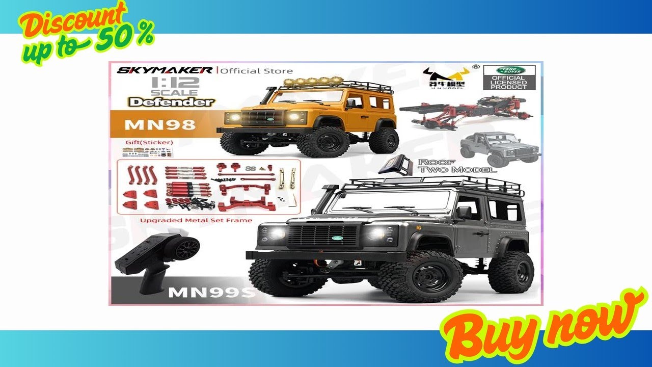 Buy New MN99s MN98 1:12 MN Model RTR Version RC Car 2.4G 4WD RC Rock ...