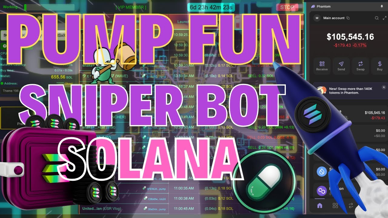 Tutorial how to use Pump fun Sniper Bot | Sniping Solana Memecoins with ...