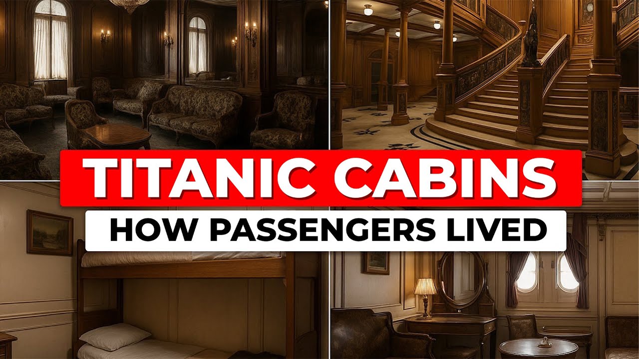 Titanic Cabins: How Passengers of Different Classes Lived on the Legendary Liner - YouTube