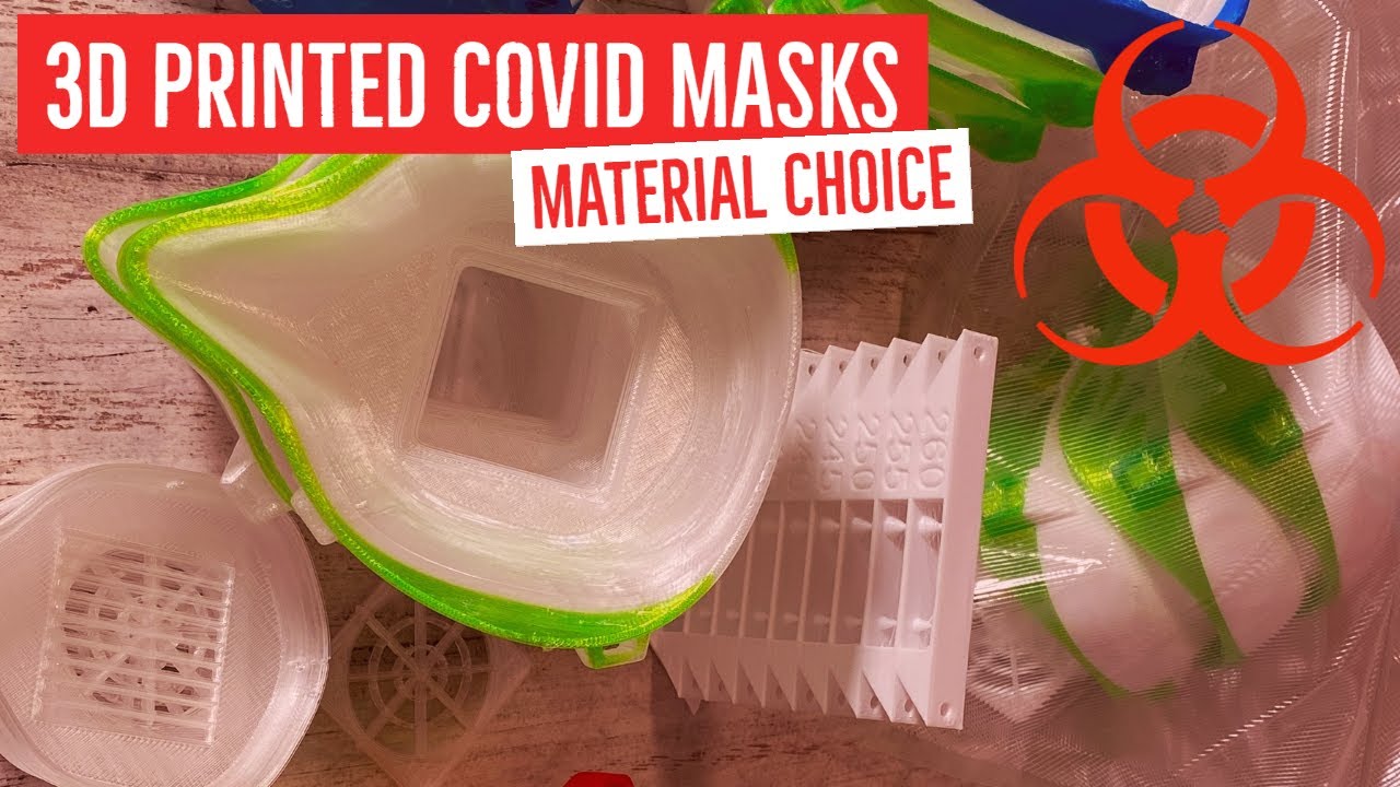 3D Printed Coronavirus masks: Which materials and designs to use? # ...