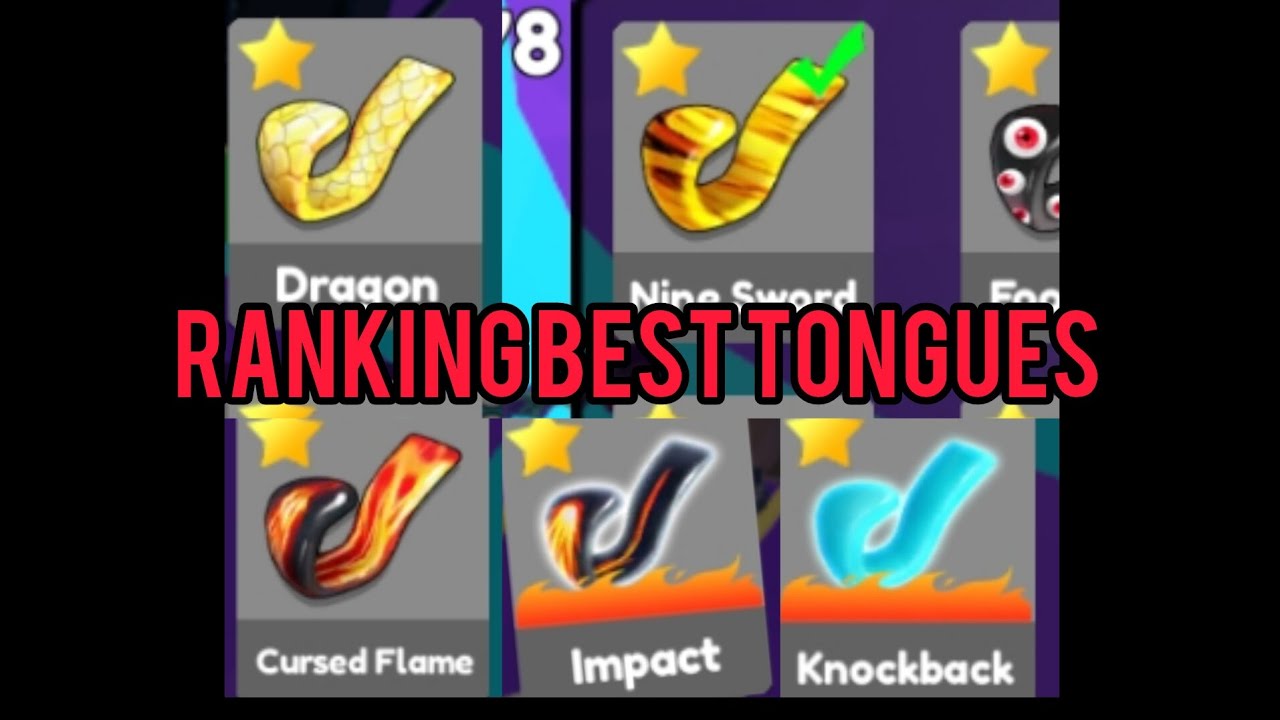 Ranking top 5 best tongues! (Roblox Tongue Battles) (Part 1) - YouTube