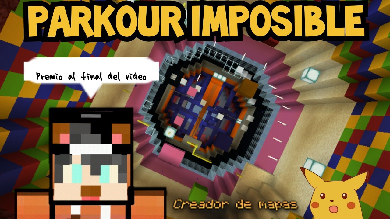 Mapa De Parkour Para Minecraft Pe 1 16 Android Parkour Imposible