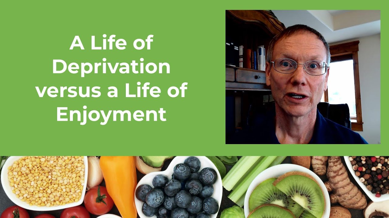 A life of deprivation versus a life of enjoyment - YouTube