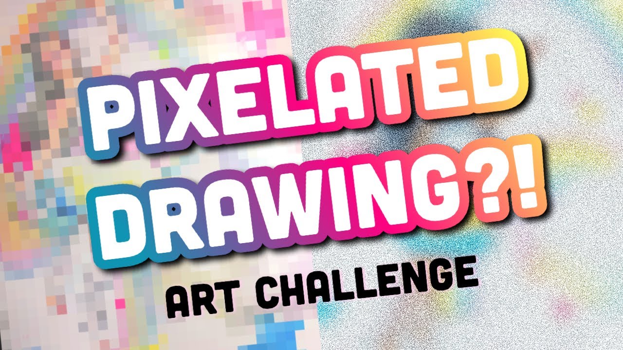 I ALMOST GAVE UP?! | Turning a Pixelated Drawing into an Illustration ...