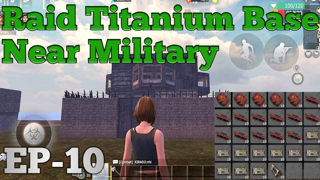Raid Titanium Base Near Military EP-10 || Last Day Rules Survival - YouTube