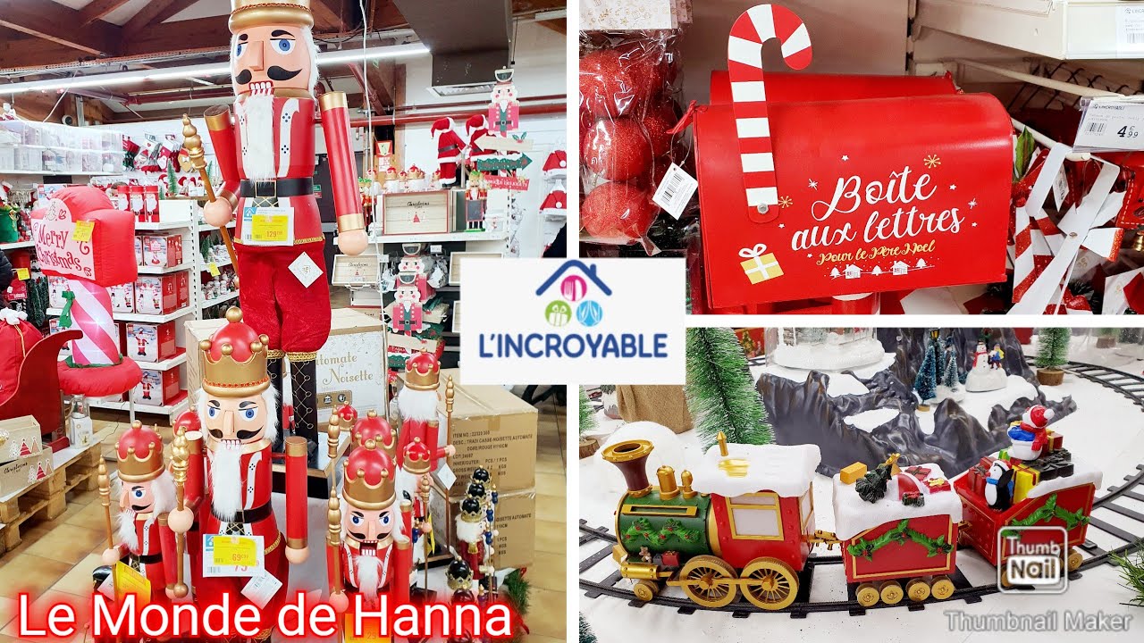 L'INCROYABLE ARRIVAGE 14-11 DÉCORATION FÊTES NOËL 🎅 - YouTube