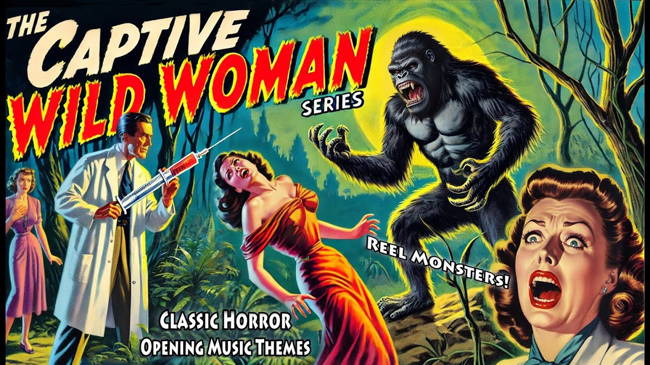 Captive Wild Woman! 3 Movie Music Introductions to the Wild Werebeast ...