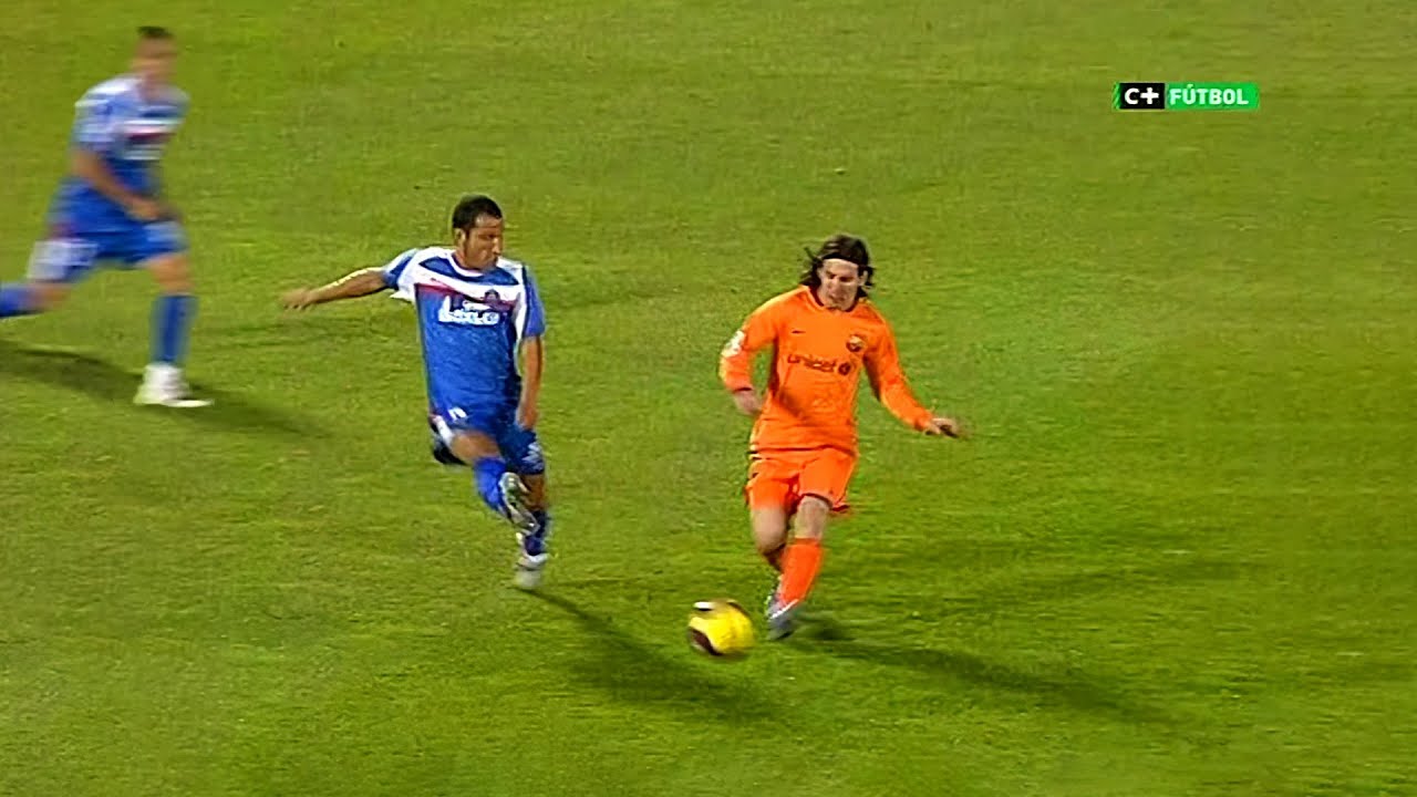 Lionel Messi vs Getafe (Away) 2007-08 English Commentary - YouTube