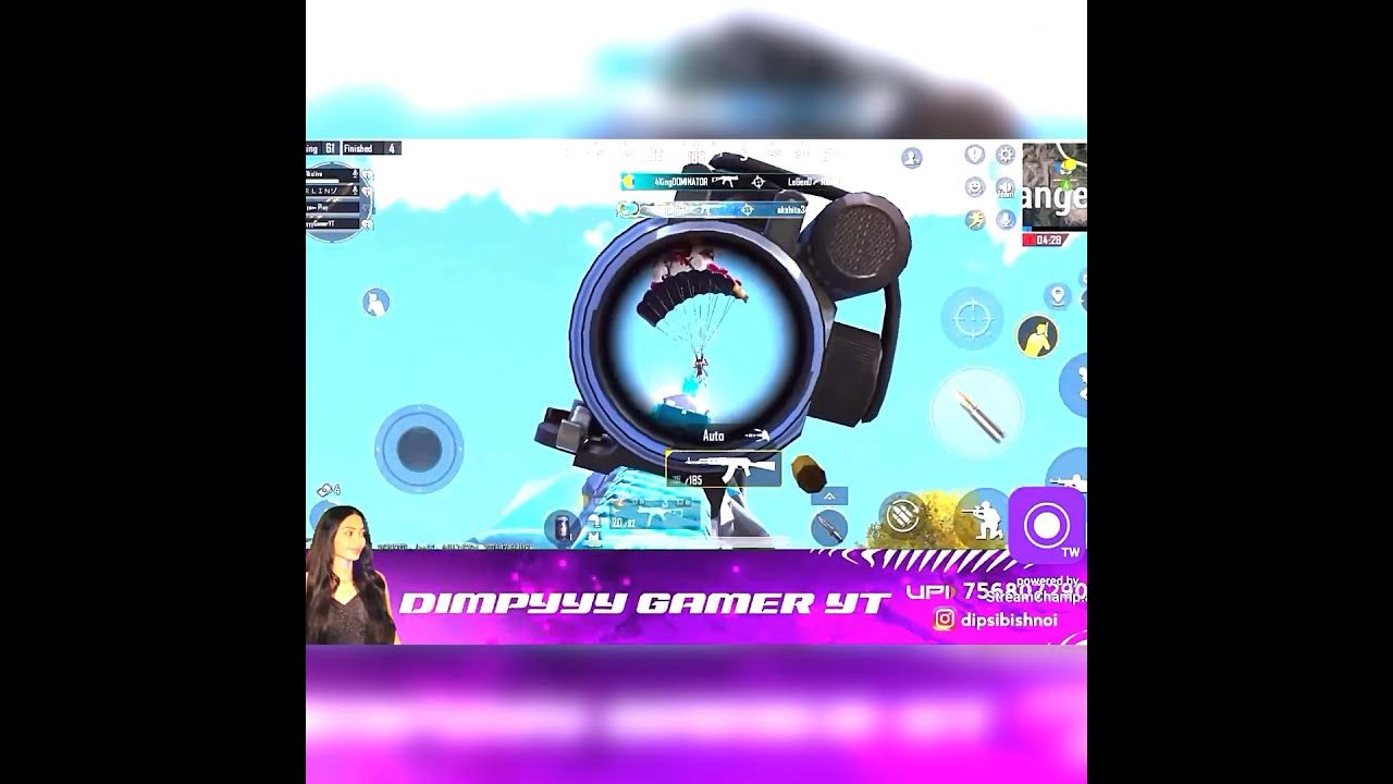 Wait for end 🤌🏻♥️ #girlgmerlive #youtubeshorts #bgmi #pubg #livereaction #shortsfeed - YouTube