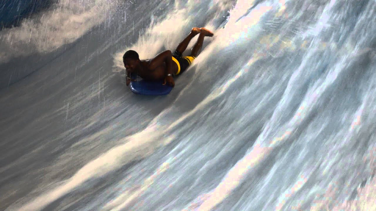 Flowrider Wipeout at Kalahari Resort Waterpark Sandusky Ohio - YouTube