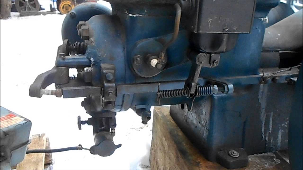 7hp Nelson Brothers Jumbo engine - YouTube