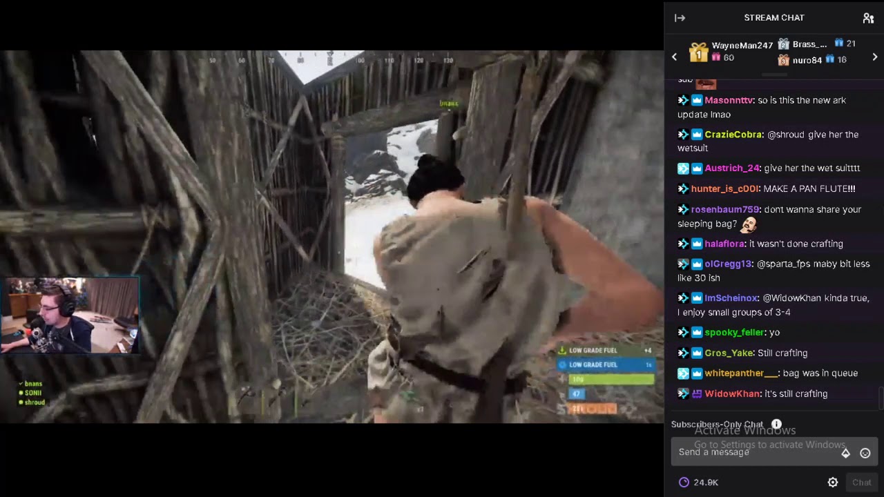 SHROUD Plays Rust [12/27/2020] - YouTube