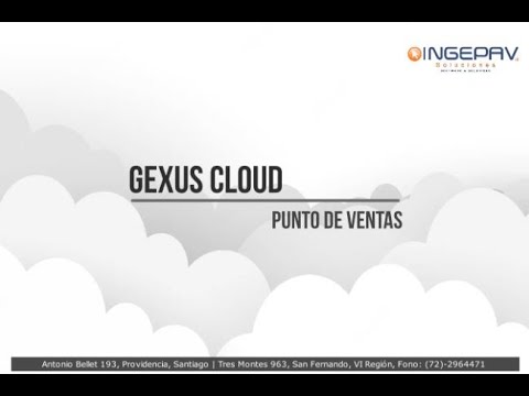 Gexus Cloud - Punto Ventas - YouTube