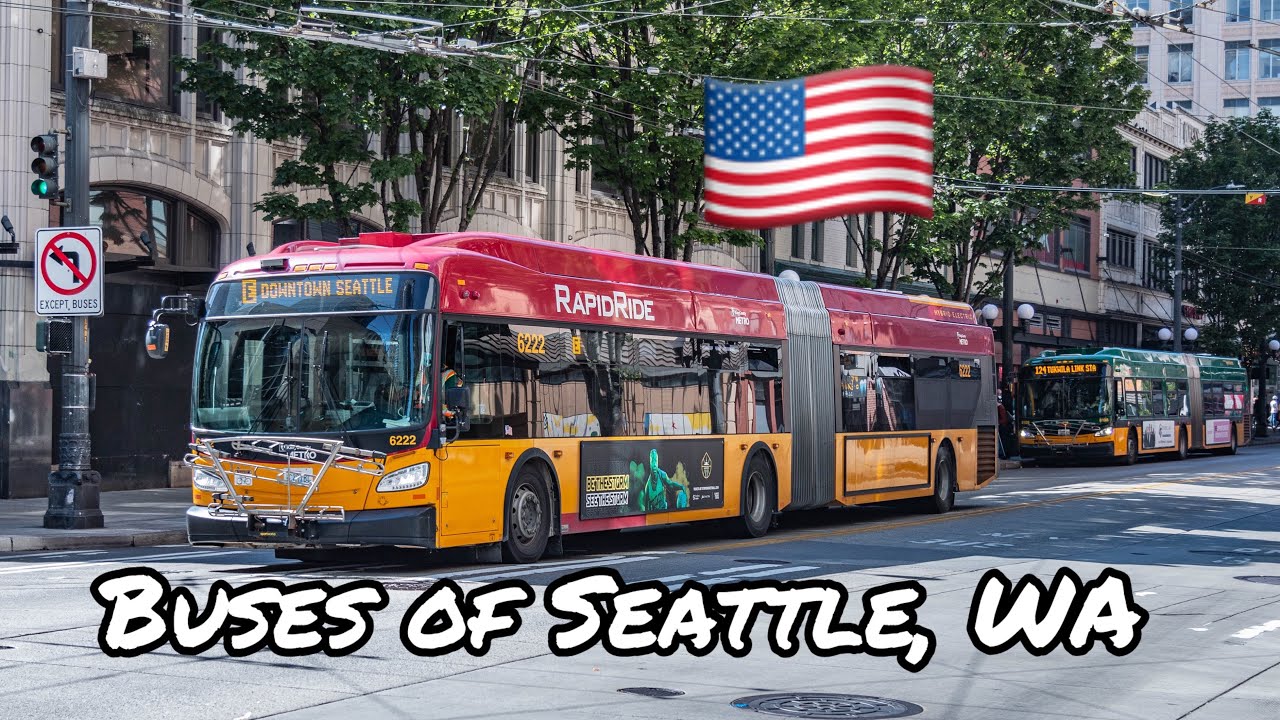 Buses Of Seattle, WA - YouTube