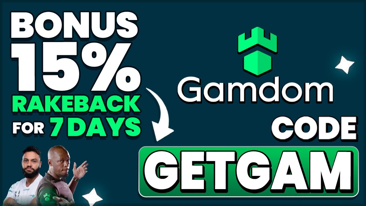 GAMDOM CODE - "getgam" | BONUS 15% RAKEBACK FOR 7 DAYS!!! - YouTube