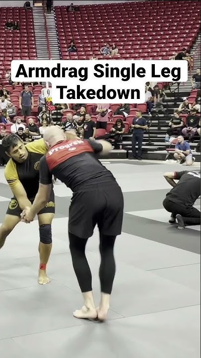 Armdrag Single Leg Takedown - YouTube
