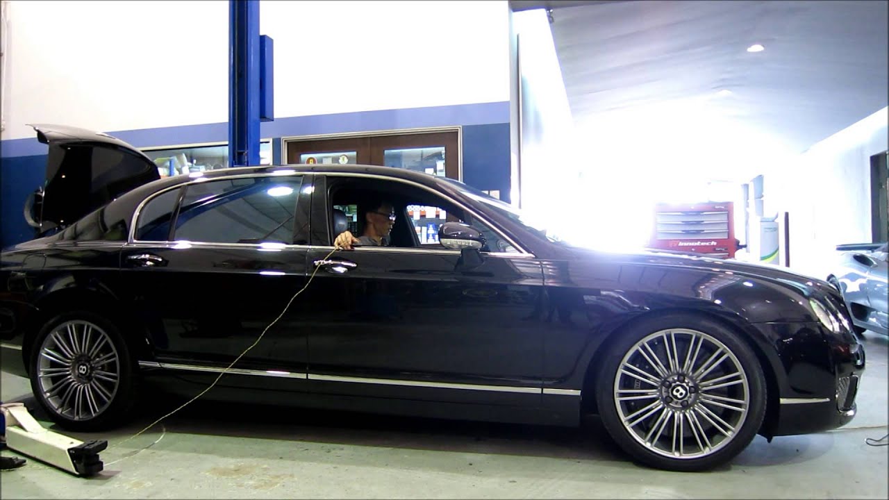 Cargraphic Lowering Kit For Bentley Flying Spur - YouTube