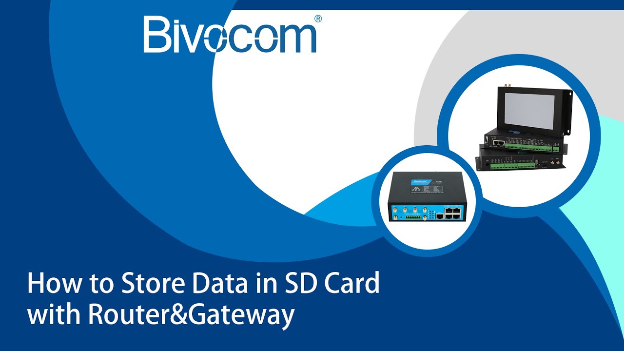 How to Store Data in SD Card with Router&Gateway - YouTube