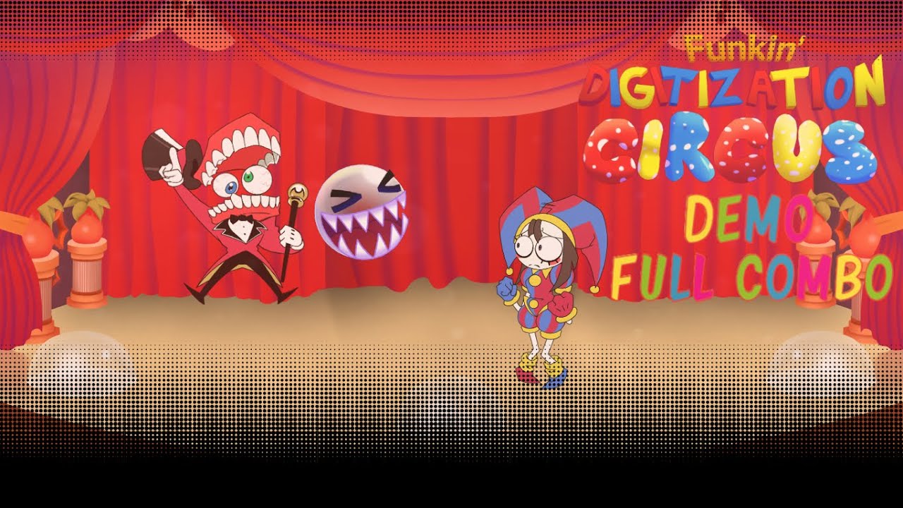 [FNF] Funkin' Digitization Circus Demo Full Combo - YouTube