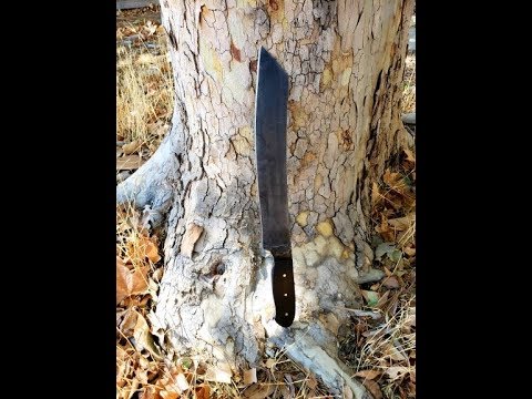 I Made a Machete From Scratch - YouTube