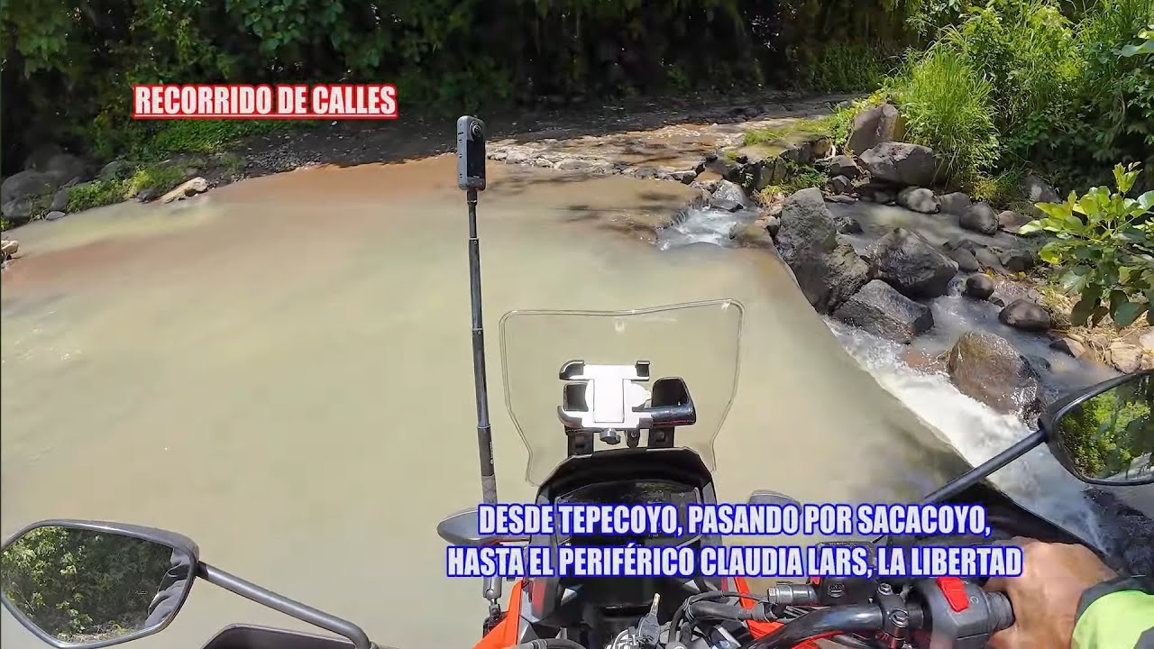 Viajando de Tepecoyo a Sacacoyo, Ruta Bastante Complicada, En La ...