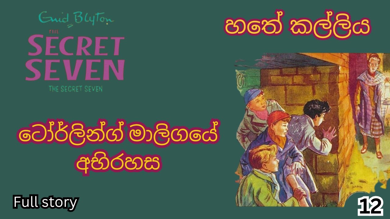 ටෝර්ලින්ග් මාලිගයේ අභිරහස/The Secret Seven/ Full Story/ අභිරහස් කතා ...