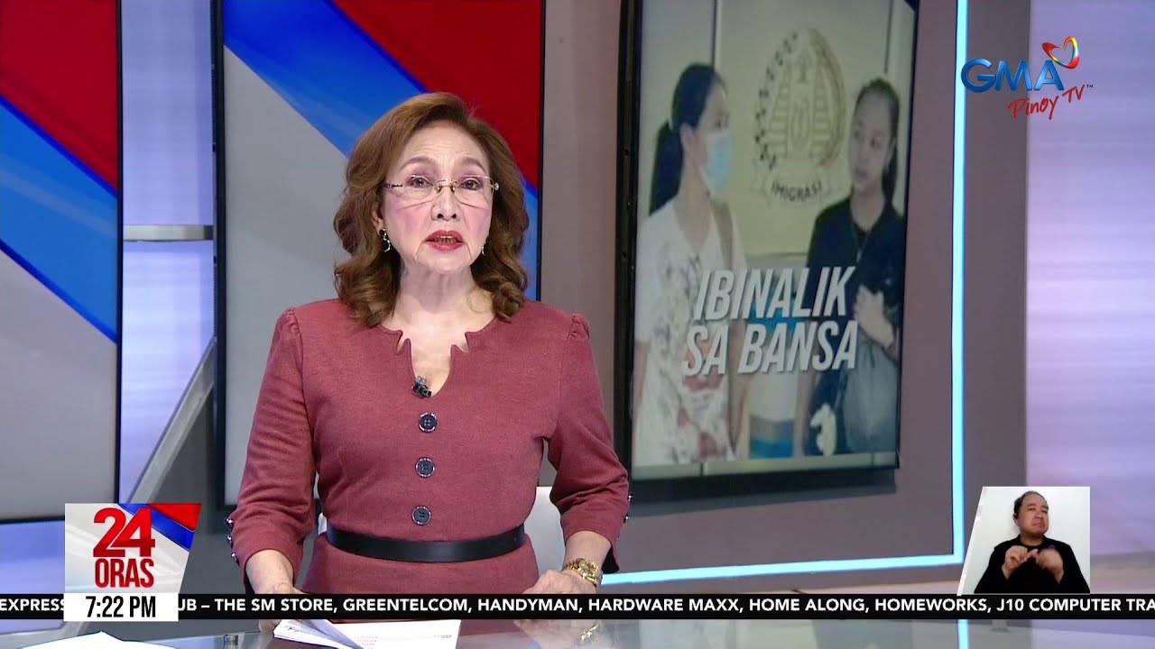 24 Oras: Shiela Guo at Cassandra Li Ong, naibalik na sa Pilipinas ...