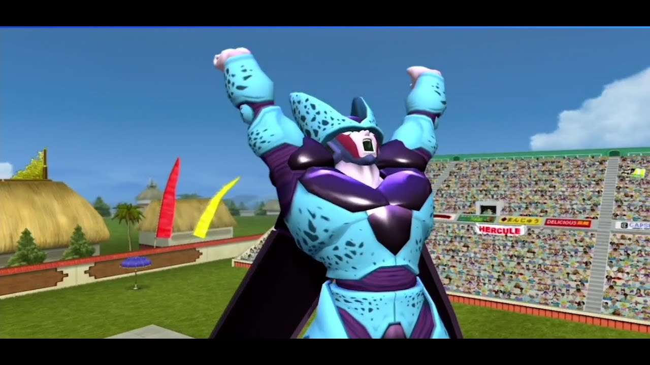 Using Cell DBZ The Breakers Raider Boss In DBZ Budokai The Perfect ...
