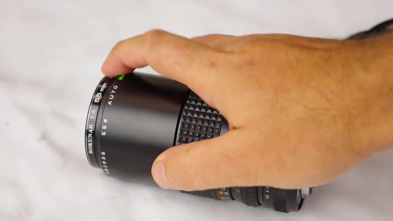 STUCK camera Lens Filter removal - YouTube
