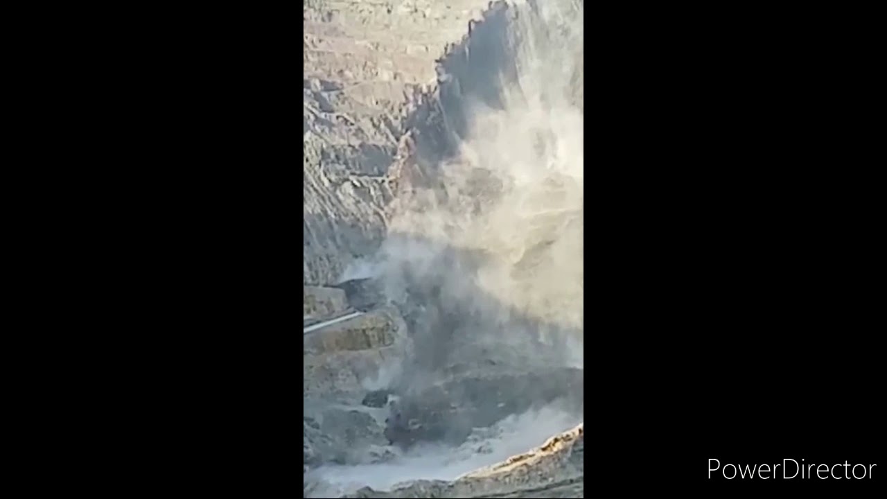 Open Pit Mining Collapse - YouTube