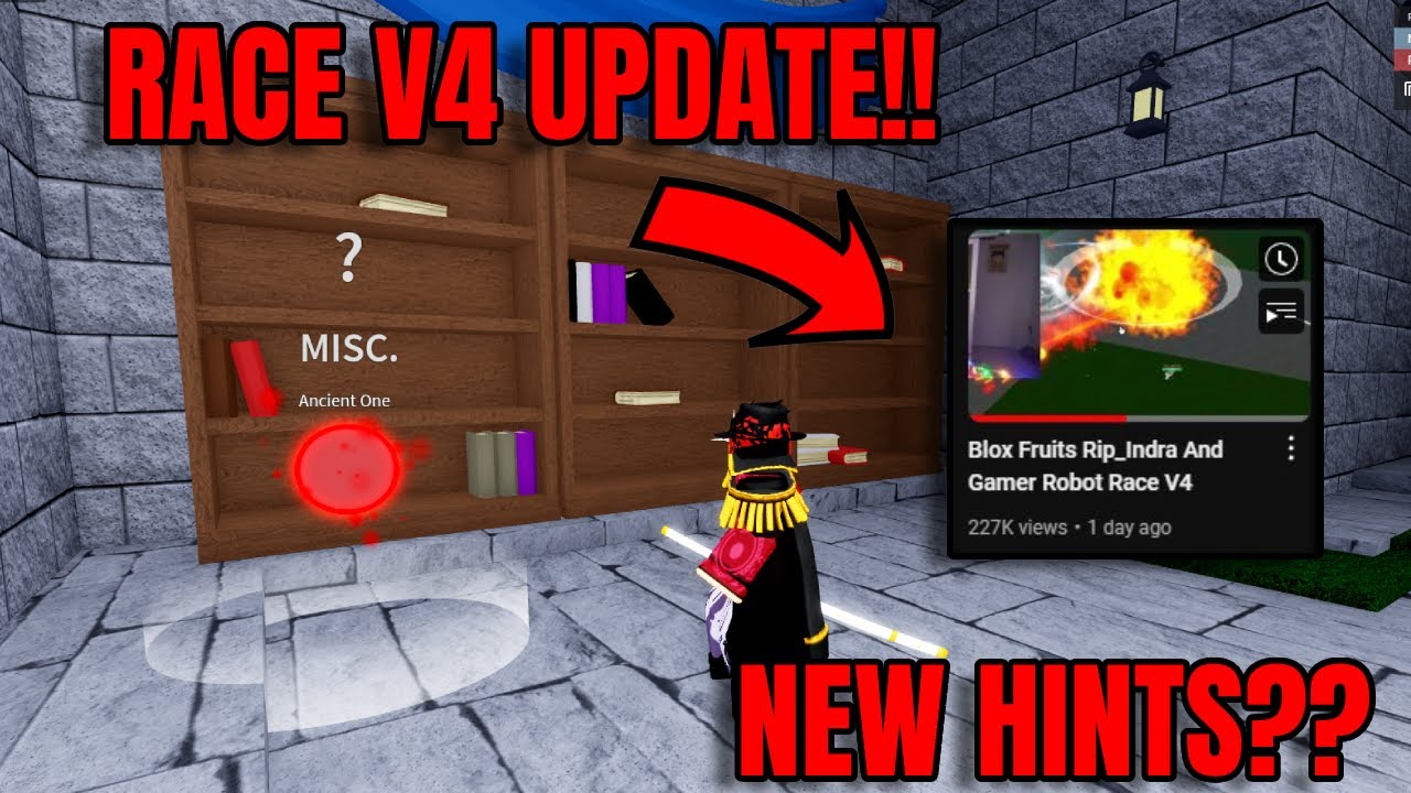 New Race V4 Updateee??? Admin Leaked Secret Race v4 Info?? - YouTube