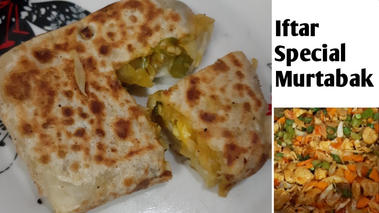 Iftar Special Recipe Murtabak || Arabian Stuffed Parotta ...