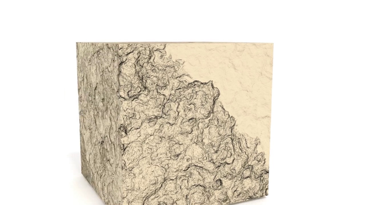 blender 3D texture roche- - YouTube