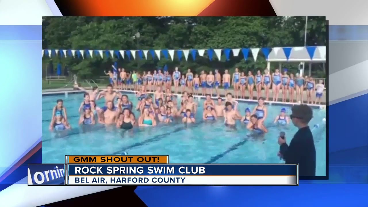 Good morning from the Rock Spring Swim Club! - YouTube
