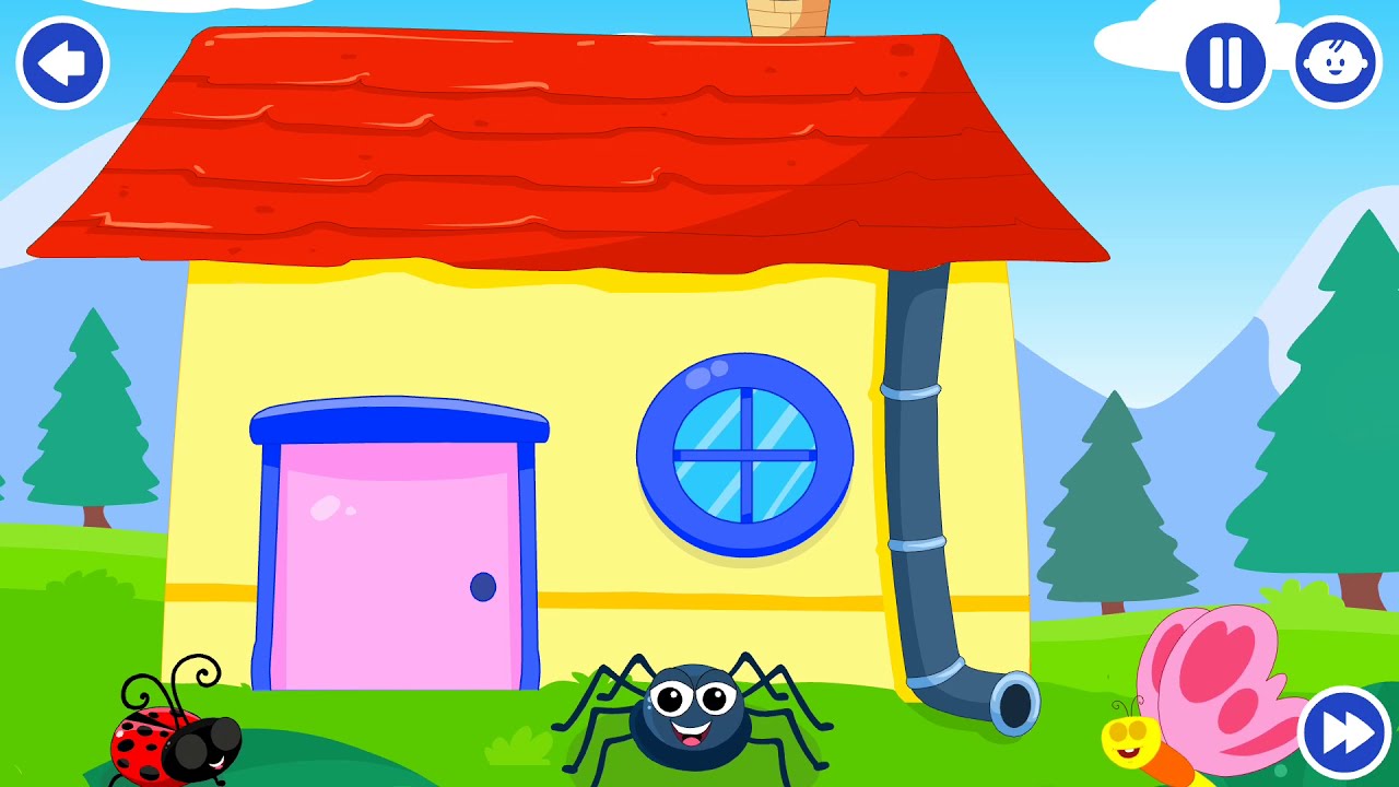 Itsy Bitsy Spider climbed up The waterspout.song kids ,part 2 - YouTube