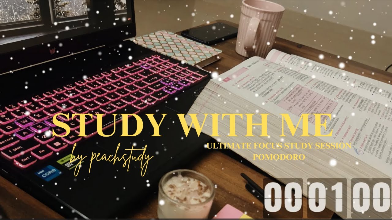 Intense STUDY WITH ME: Ultimate Productivity Session (Deep Focus)📑 ...
