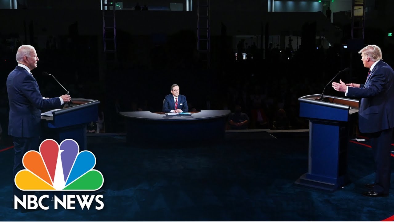 Wallace Tries To Keep Trump From Interrupting Biden At Debate | NBC ...