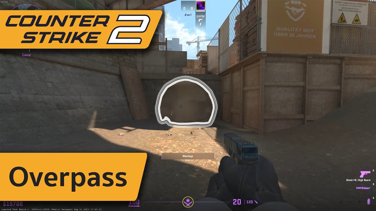 Counter-Strike 2 | CS2 สอน smoke จาก CT ไป ท่อ B-main ด่าน Overpass ...