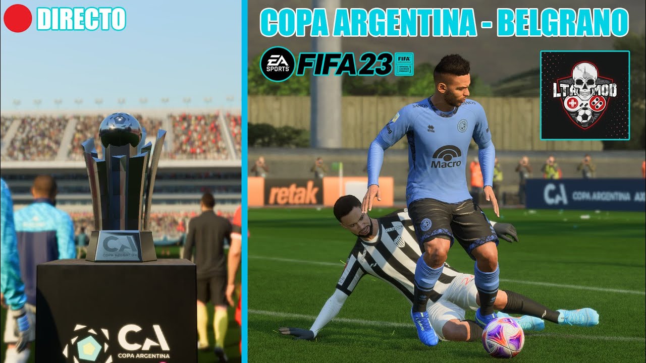 🔴 ESTRENAMOS la COPA ARGENTINA en FIFA 23 con BELGRANO de CÓRDOBA ! 🏆 ...