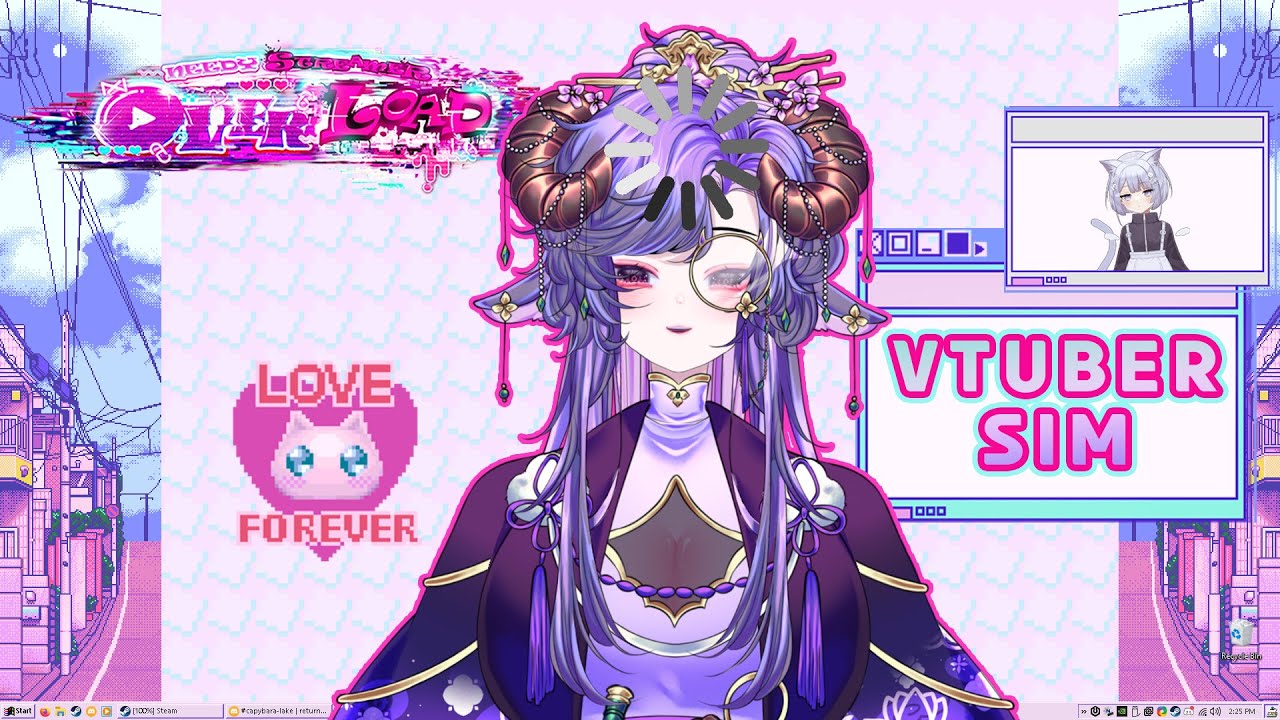 NEEDY STREAMER 】VTuber Simulator The Game - YouTube