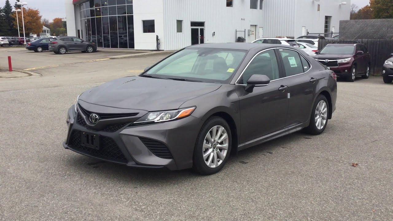 Gray 2020 Toyota Camry CAMRY SE AWD Review Brockville ON - 1000 Islands ...