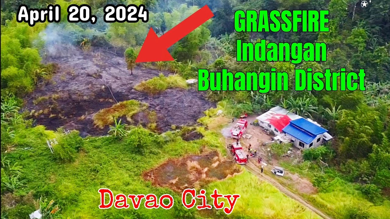 GRASSFIRE SA INDANGAN BUHANGIN DISTRICT DAVAO CITY - YouTube