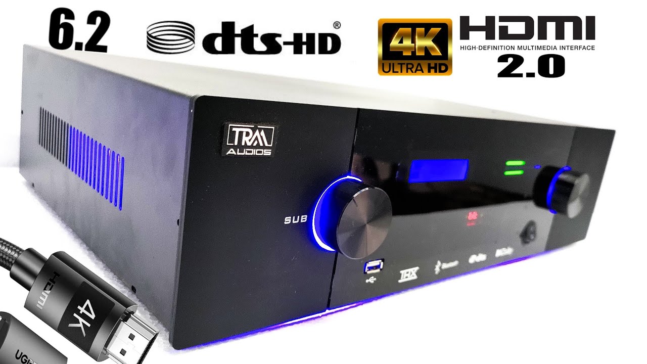 5.1 Amplifier , ( 6.2 channel)with HDMI and optical Dolby and dts ...