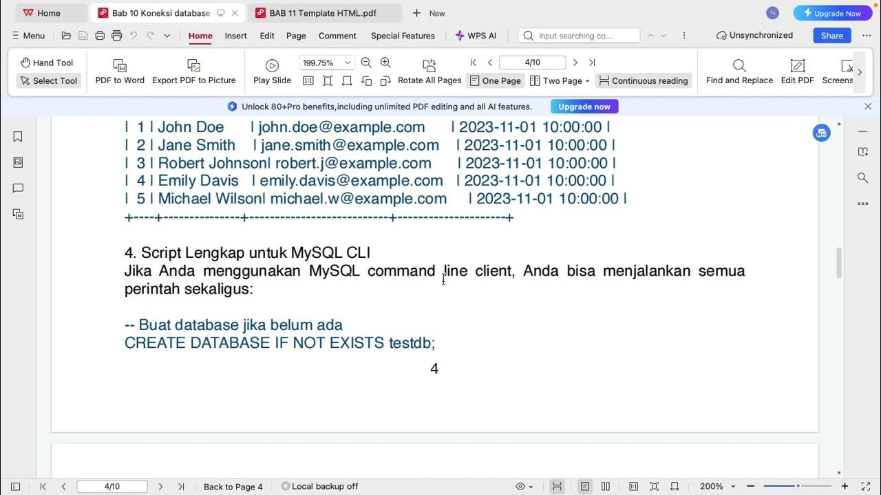 Tutorial Belajar Bahasa Pemrograman Go (Golang) - Koneksi Database dan Query - YouTube