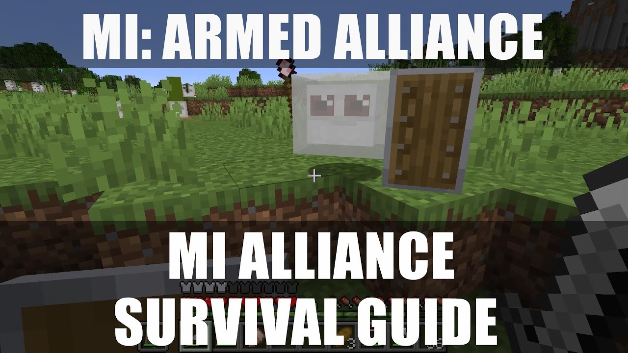 Minecraft MI ALLIANCE SURVIVAL GUIDE - ARMED ALLIANCE - YouTube